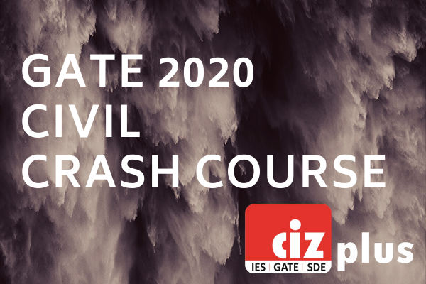 GATE 2020 Civil Crash Course cover