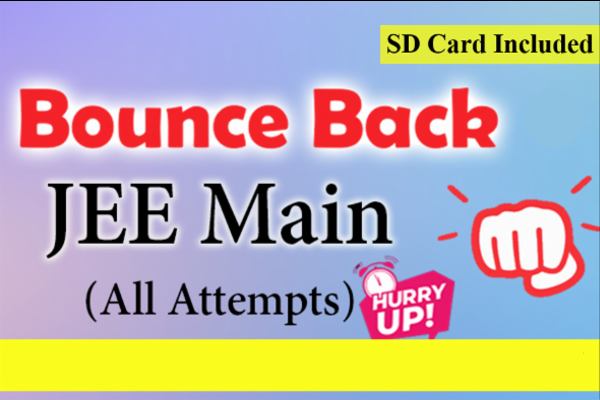 Bounce Back Crash Course JEE 2021(Main) (SD Card)