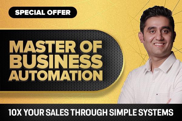 Master of Business Automation (Special Offer)