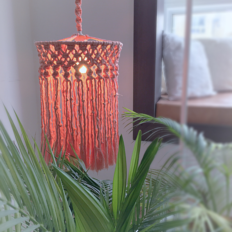 Replay - DIY Macrame Lamp Hanging