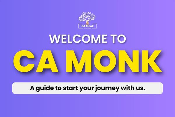Welcome to CA Monk!