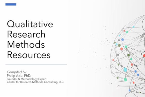 Qualitative Research Methods Resources