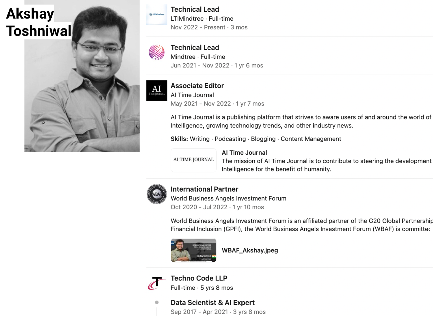 Machine Learning & Deep Learning - Internship