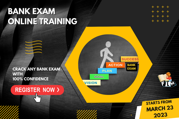 Bank Exam Online Training - March 2023