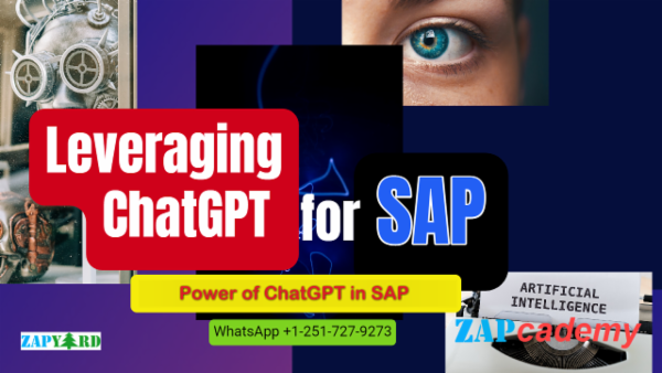 Leveraging ChatGPT for SAP