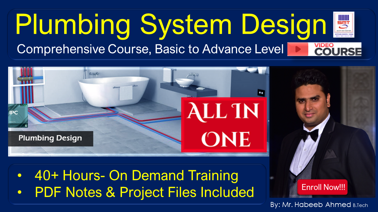 Plumbing System Design- Comprehensive Course