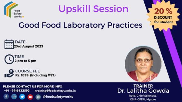 UpSkill : Good Food Laboratory Practices