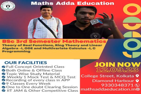 3rd Semester Pure And Applied Mathematics