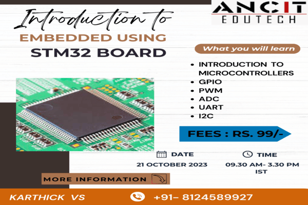 Introduction To Embedded Using Stm32 Board