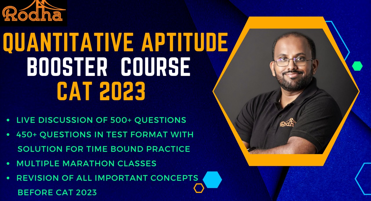 QUANTITATIVE APTITUDE BOOSTER COURSE - CAT 2023
