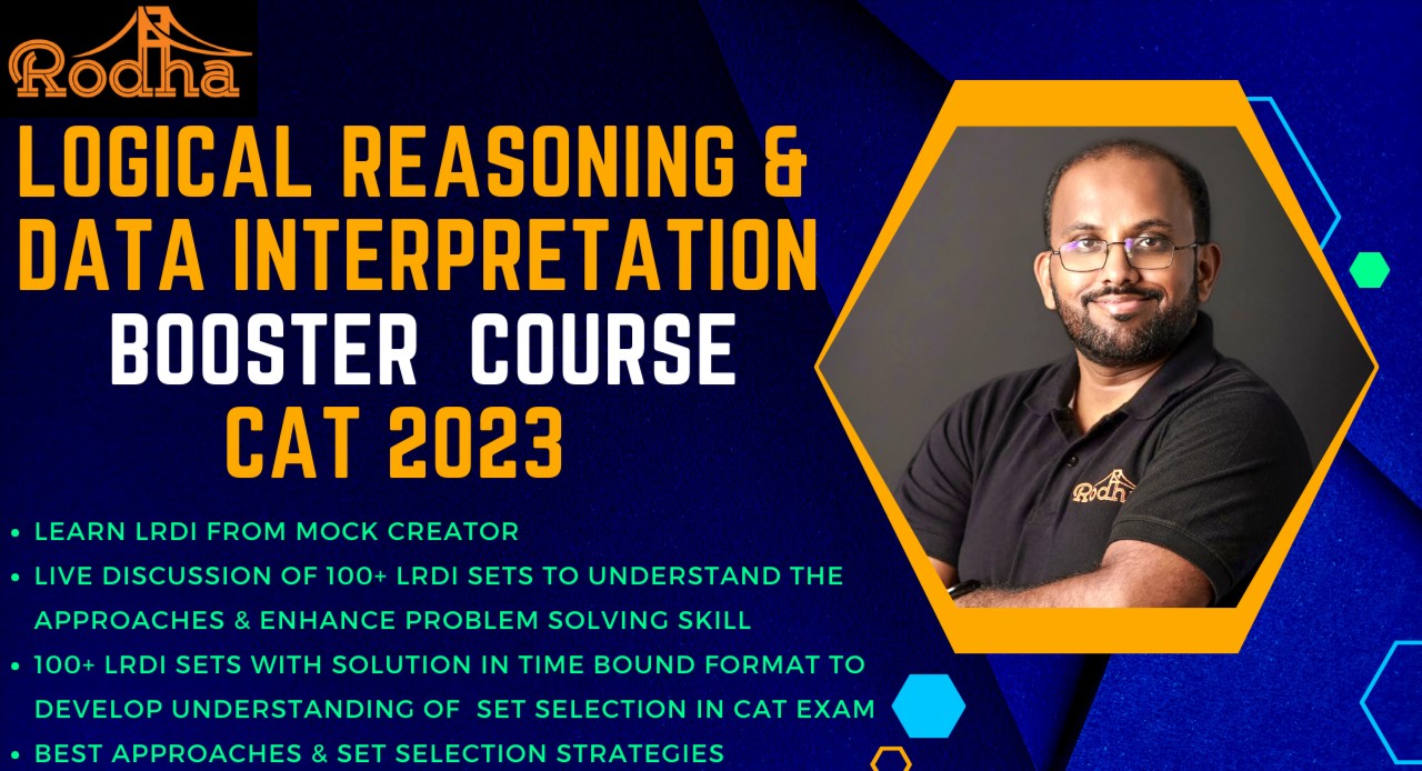 LOGICAL REASONING & DATA INTERPRETATION BOOSTER COURSE FOR CAT 2023