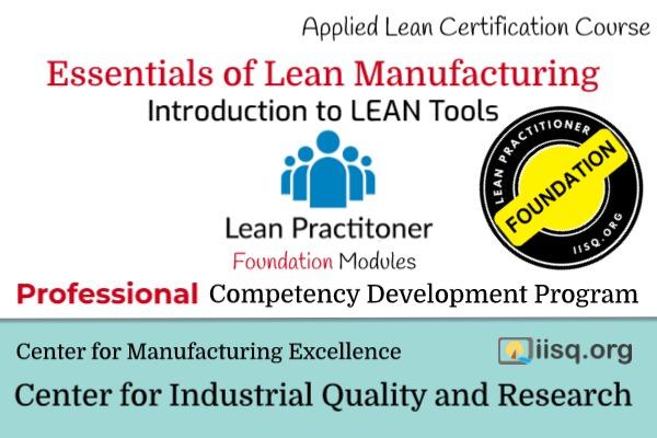 Lean Manufacturing tools