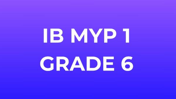 MYP 1