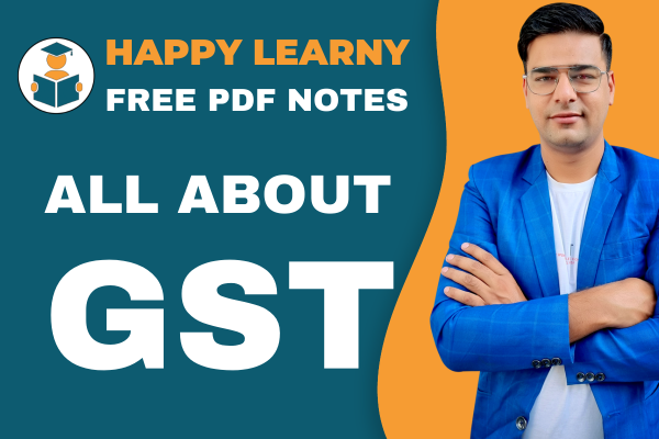 All About GST Free PDF Notes