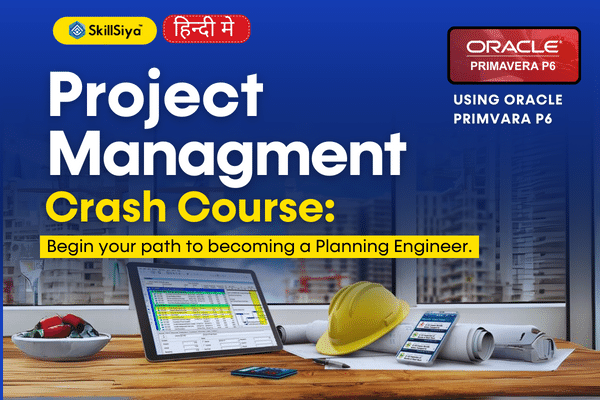 Project Management Crash Course By Using Oracle Primvera P6 Cover