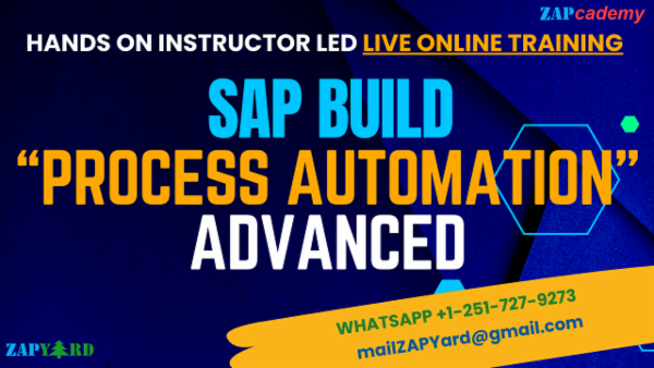 SAP Build Process Automation - Advanced