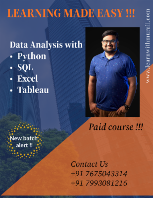 Learn With Murali courses