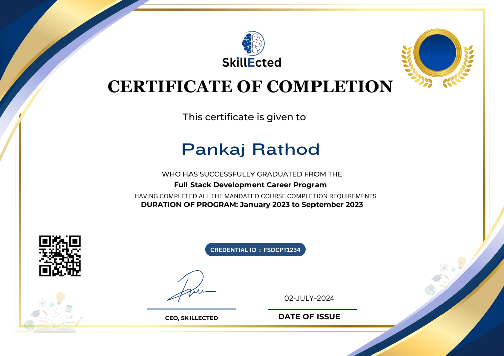 Full Stack Development - MERN