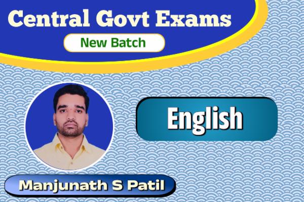 General English - By Manjunath Patil