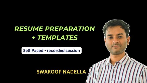 Swaroop Nadella courses
