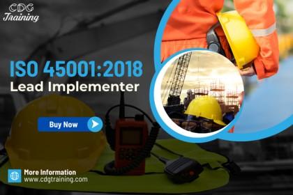 ISO 45001:2018 Lead Implementer Course Online | CDG - Self-Paced ...