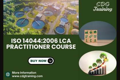 ISO 14044:2006 LCA Practitioner Course | CDG - Online Training & Certification