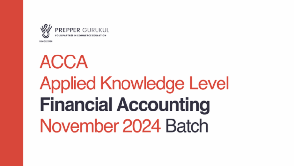 ACCA - Applied Knowledge Level