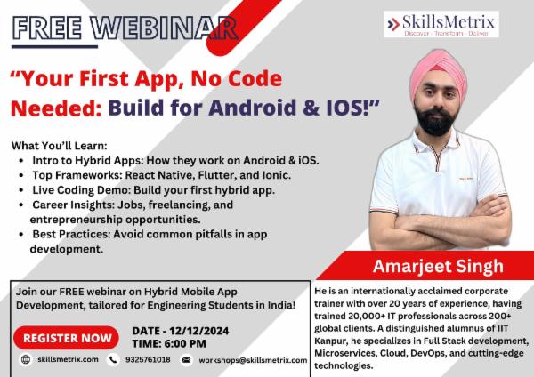 Theres Nothing Like Building Your First Mobile App Create Apps For Android And Ios—no