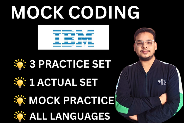 IBM Coding Mock Test