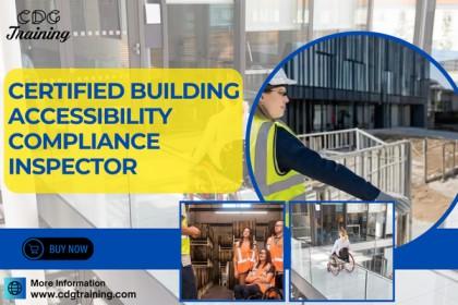 Certified Building Accessibility Compliance Inspector Course - CDG Training