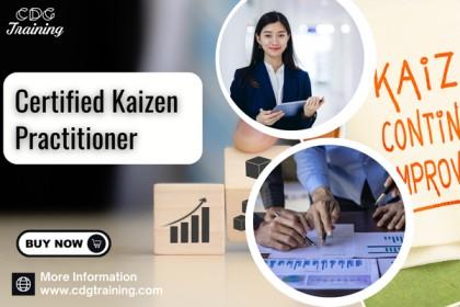 Certified Kaizen Practitioner Course | CDG - Online Training & Certification