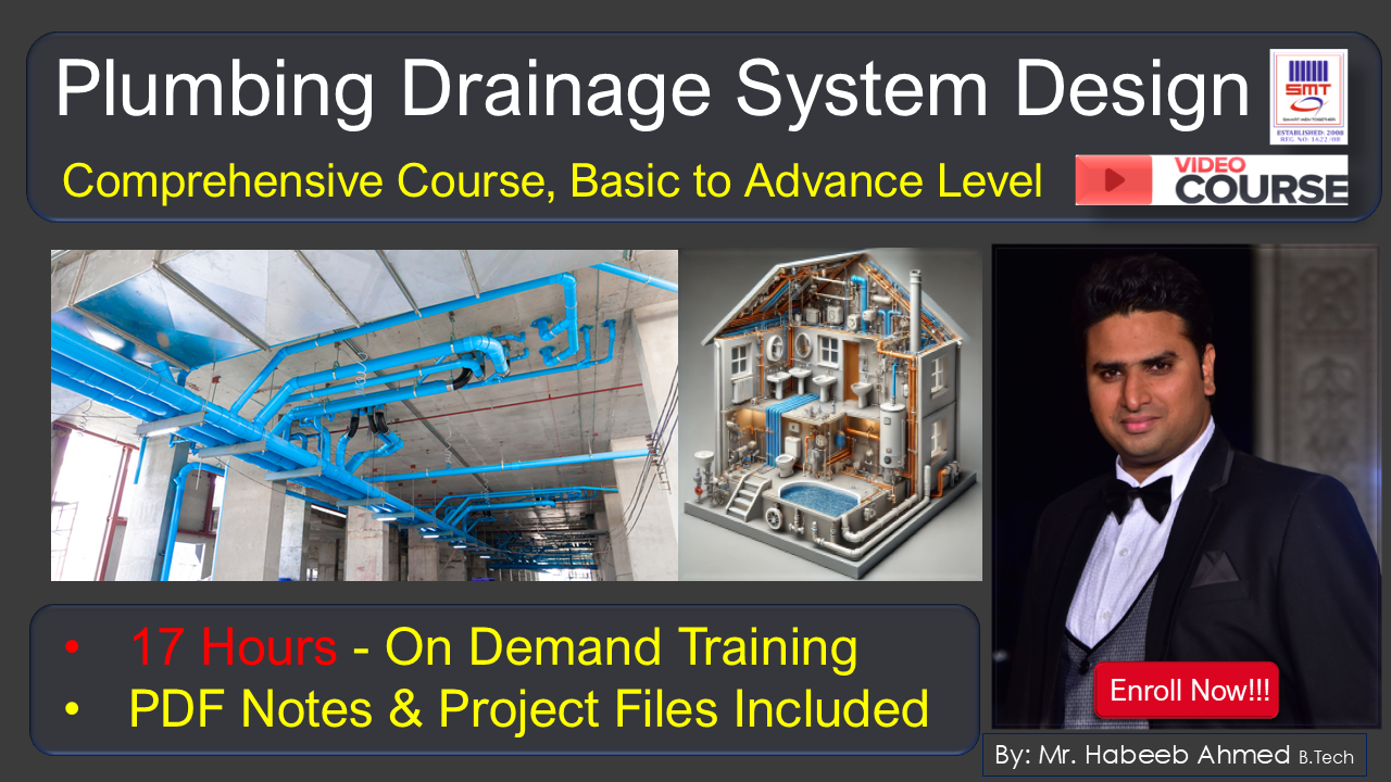 Plumbing Drainage System Design- Comprehensive Course