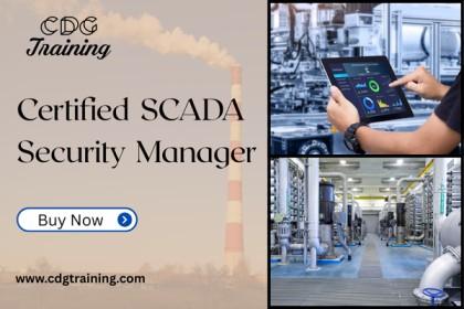 Certified SCADA Security Manager | CDG - SCADA System Security Certification