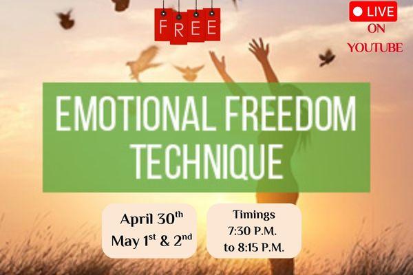 FREE 3 Day's EFT Workshop