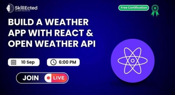 Build a Weather App with React & OpenWeather API
