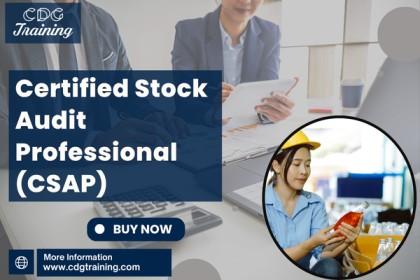 Certified Stock Audit Professional (CSAP) Course | Online Certification ...