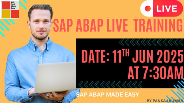 SAP ABAP Live Training
