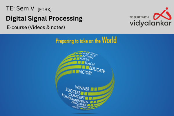 Digital Signal processing [DSP] Dec. '25 E Course