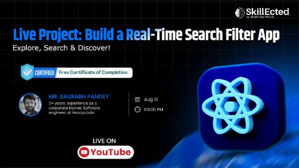 Live Project: Build a Real-Time Search Filter App