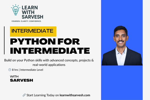 learnwithsarvesh courses