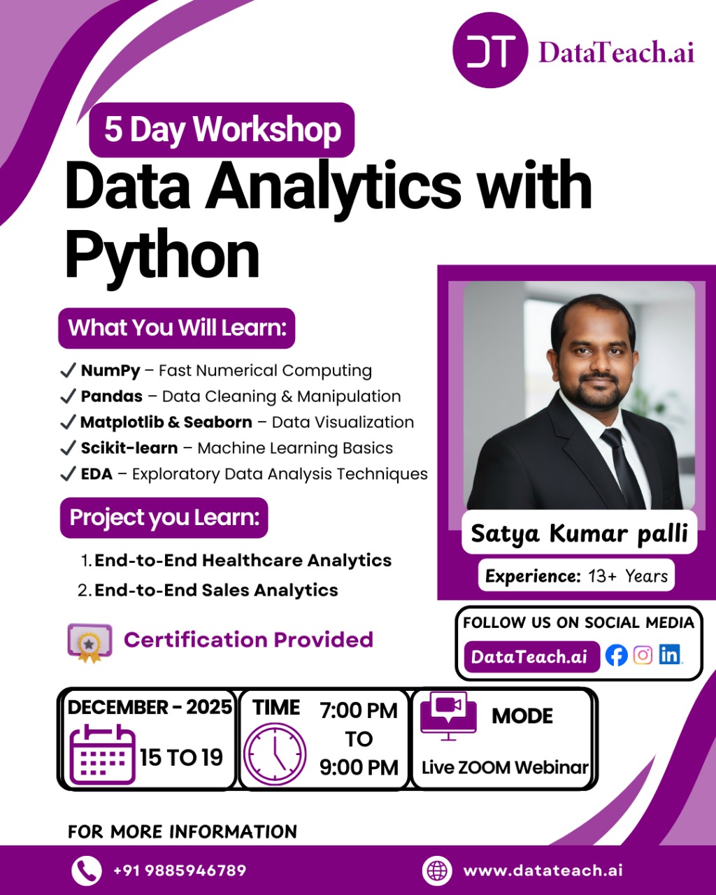 Datateach.AI courses