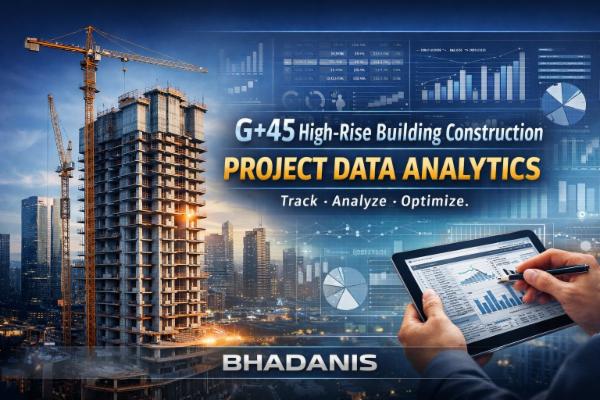 G+45 High-Rise Building Construction Project Data Analytics