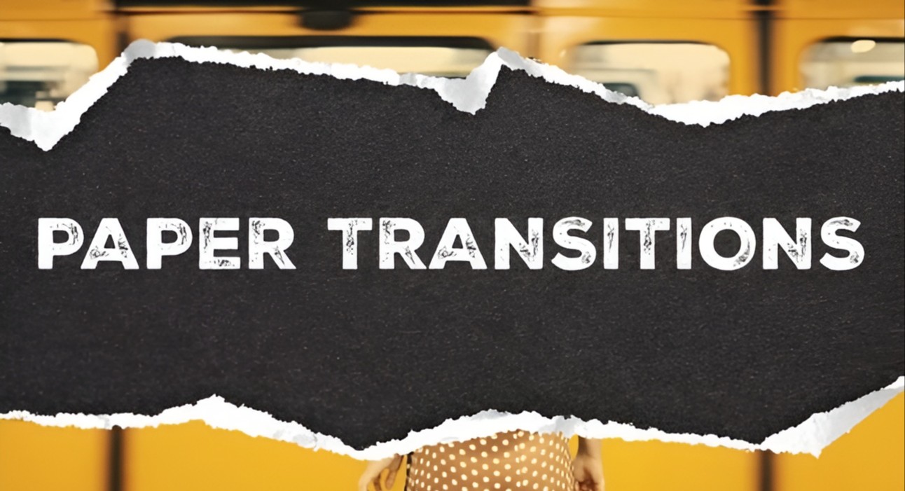 Paper Transitions for Premiere Pro