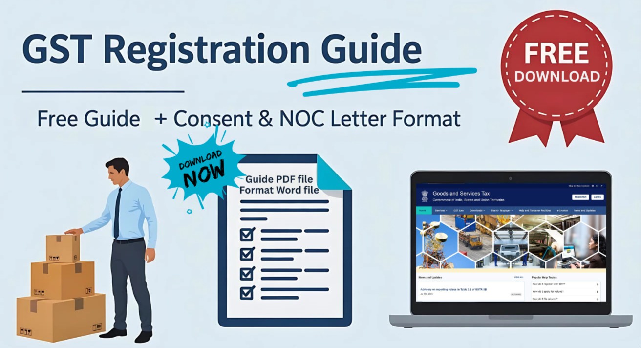 GST Registration Kit 💼 FREE Guide + Letter Format