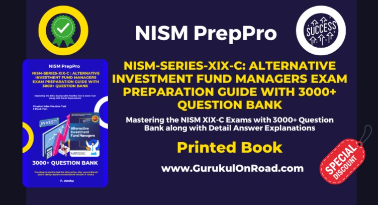 NISM XIX C Alternative Investment Exam Prep Guide Book