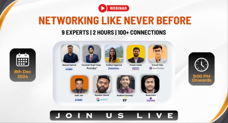 Exclusive Networking Session With Top 10 Experts