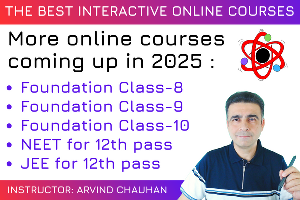 Arvind Chauhan Online Physics Courses
