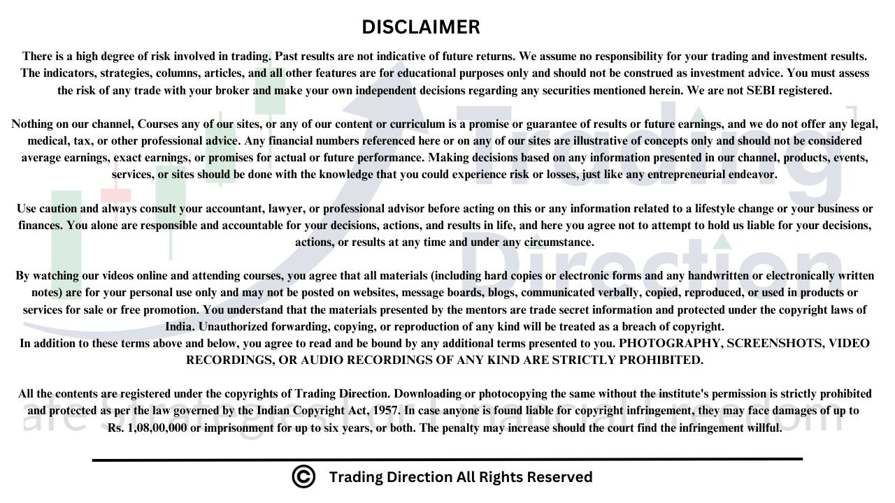 Trading Direction: Intraday Trading, Stock Market Academy