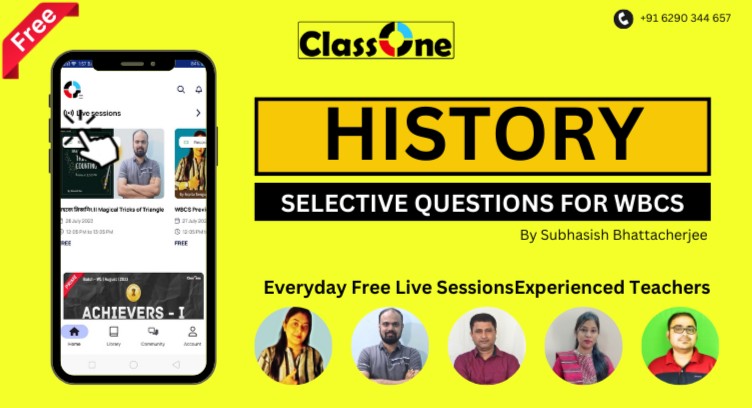 Selective Questions for WBCS Preliminary and Main Examinations