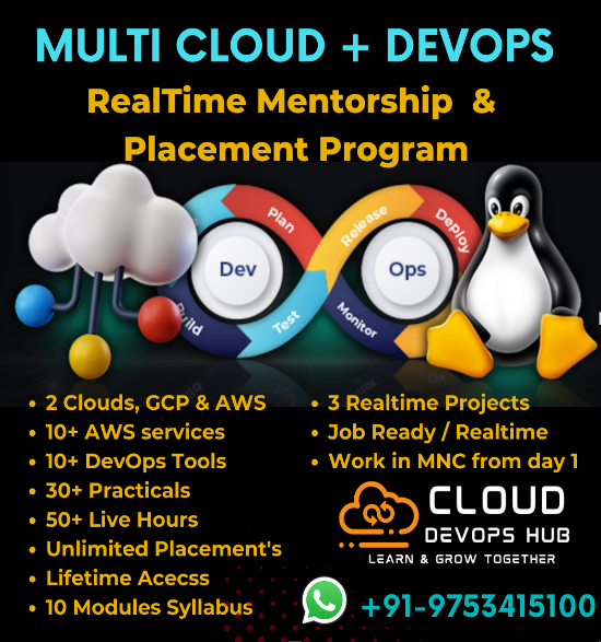 "Cloud DevOps Training & Placement: Unlock Your Career Potential" We ...